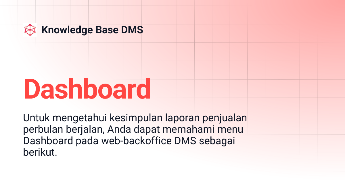 Dashboard | Knowledge Base DMS